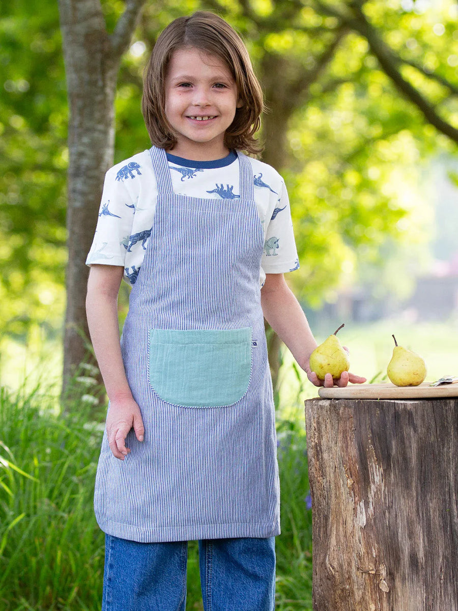 Ticking Apron – Pickles & Lillies Childrenswear Ltd