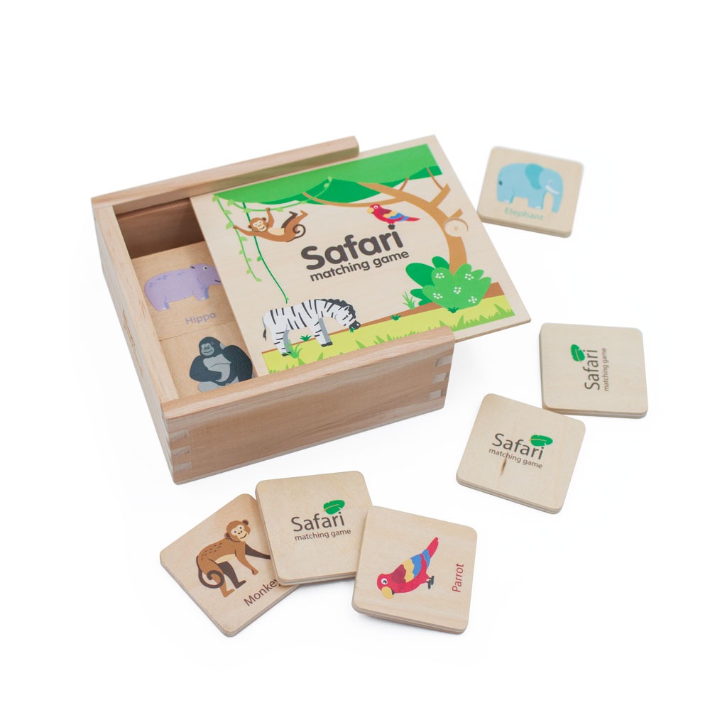 Safari Matching Game – Pickles & Lillies Childrenswear Ltd