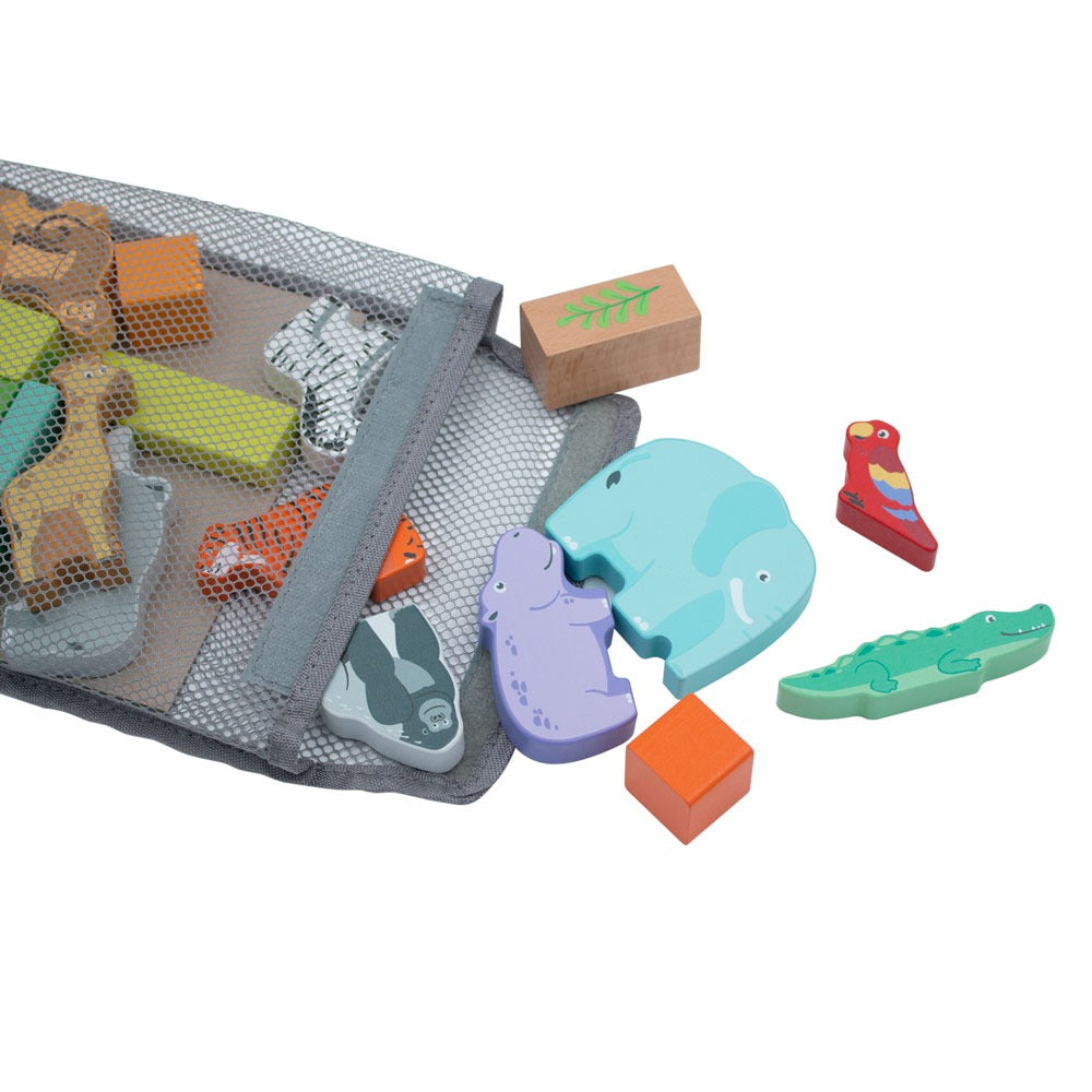 Small Safari Building Blocks – Pickles & Lillies Childrenswear Ltd